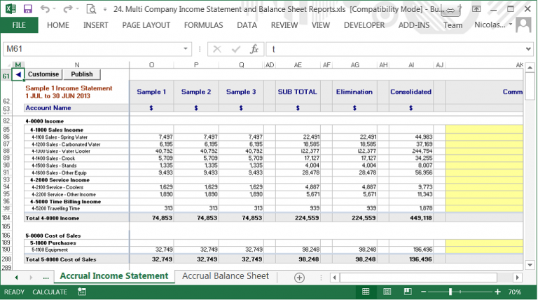 Consolidated Financial Statements: Process and Tools | SoftLedger